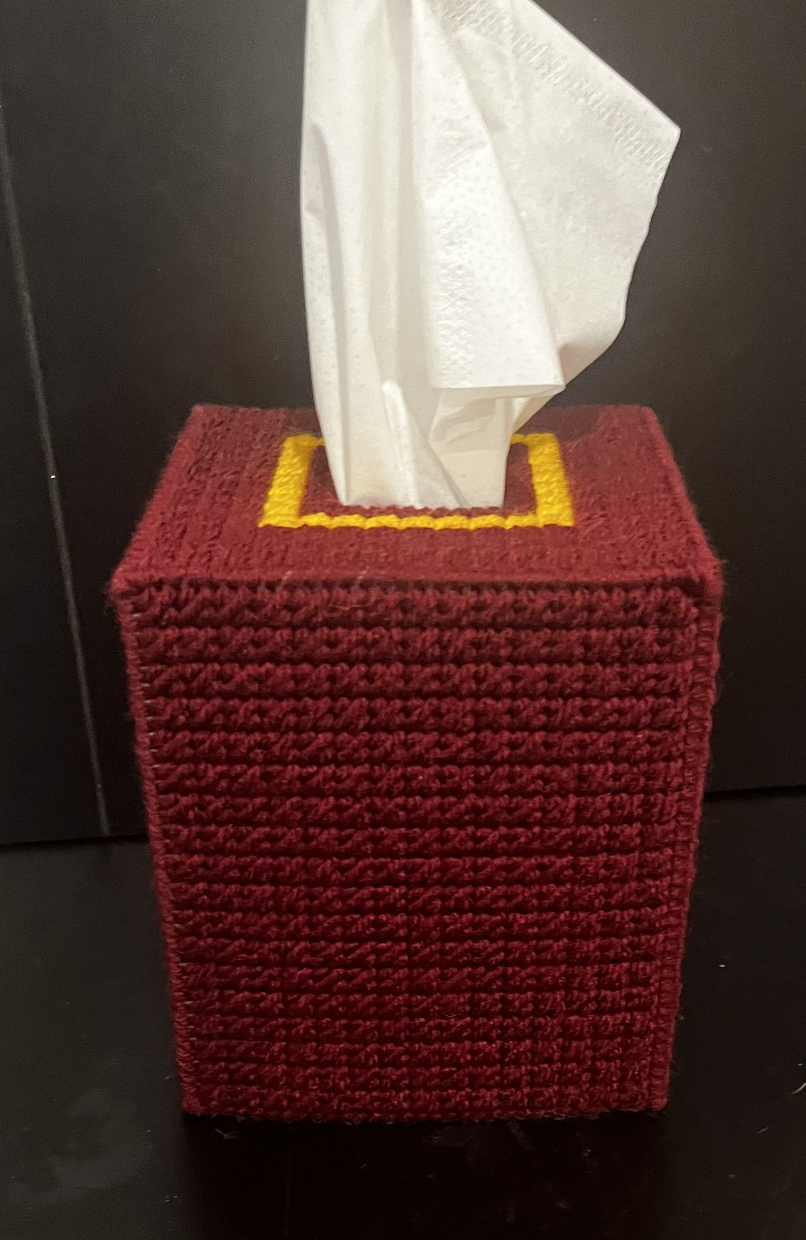 Washington Commanders Helmet Style Tissue Box Cover Plastic Canvas - Etsy