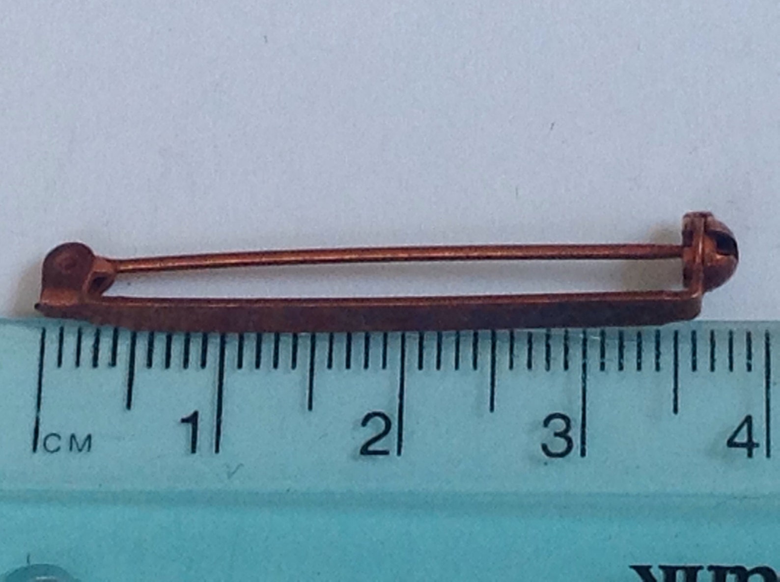 6 Vintage Copper Pins - Etsy