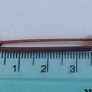 6 Vintage Copper Pins - Etsy