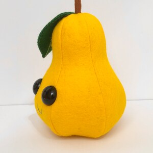 Pear Plush/ Kawaii Plush / Pear Stuffed Animal / Fruit Plush / Stuffed ...