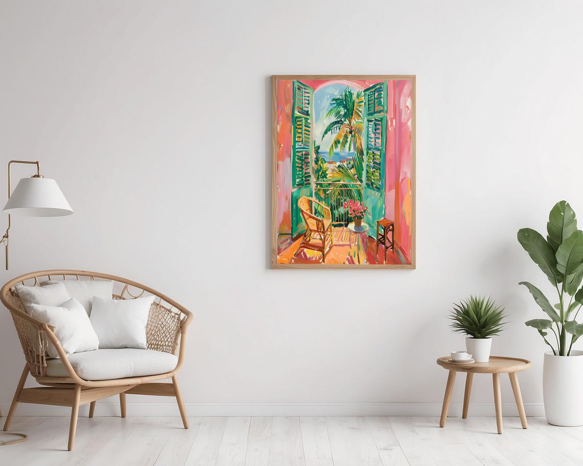 Henri Matisse Open Window Poster, Modern Art Exhibition Poster, Open ...
