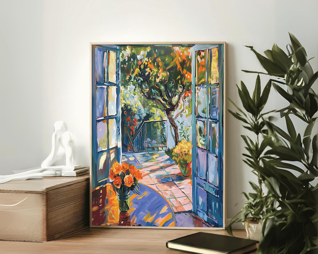 Henri Matisse Open Window Poster, Fauvism Painting, Matisse Wall Decor ...