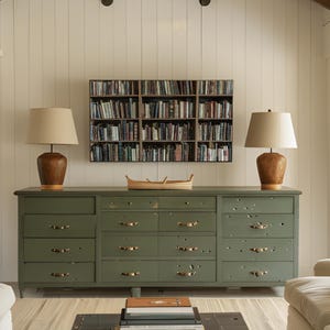 Bookshelf Frame TV Art, Library Books Samsung Art TV, Home Library Art ...