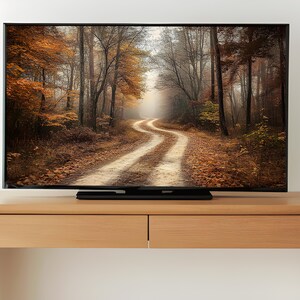 Tv Frame Art Fall, Autumn Field TV Art, Samsung Frame TV Art, Fall TV ...