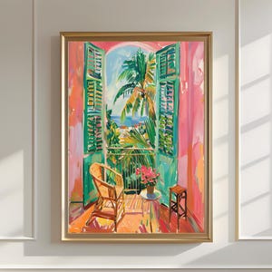 Henri Matisse Open Window Poster, Modern Art Exhibition Poster, Open ...