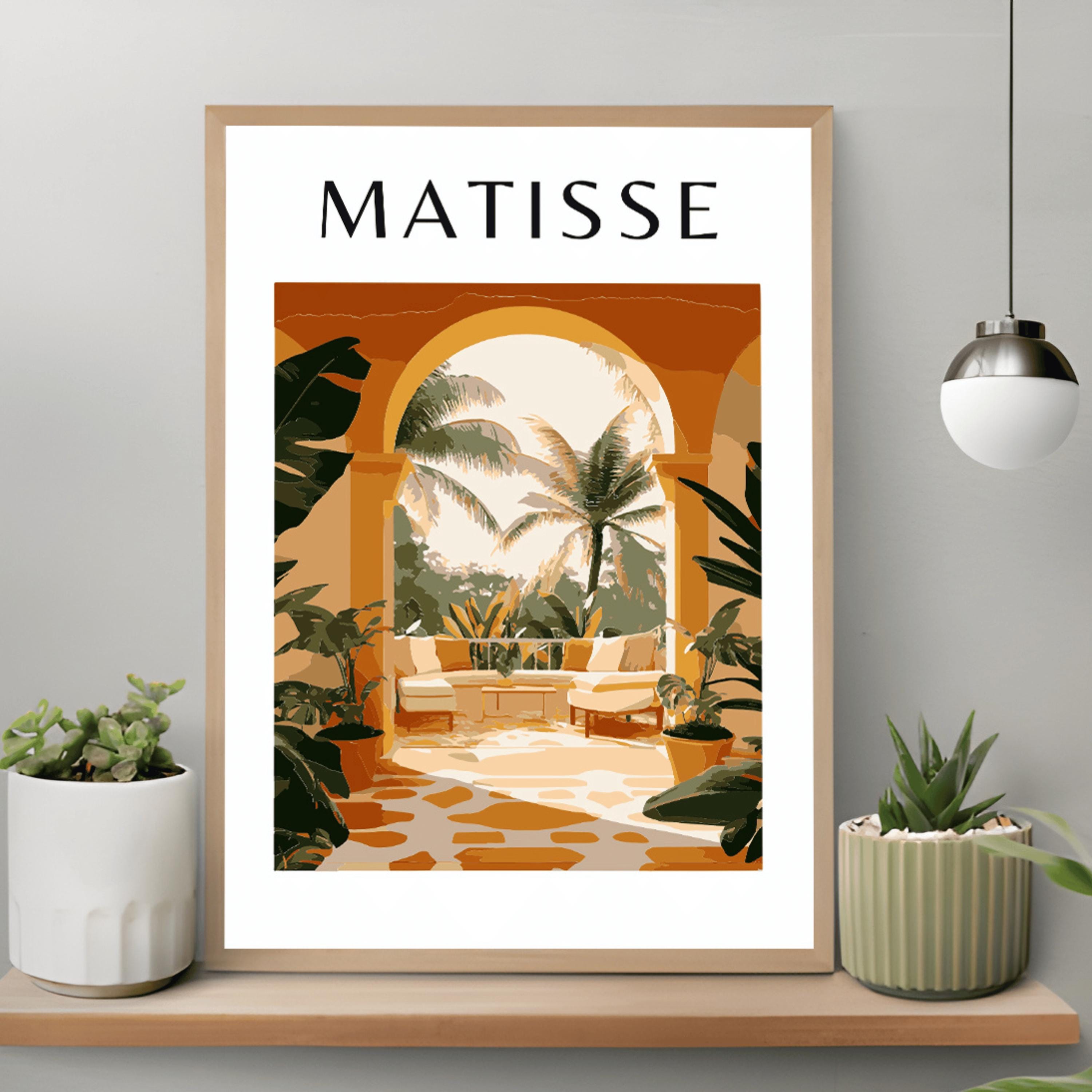 Henri Matisse Art Print, Modern Gallery Exhibition, Aesthetic Matisse ...