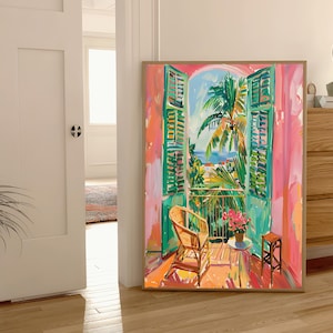 Henri Matisse Open Window Poster, Modern Art Exhibition Poster, Open ...