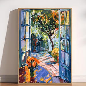 Henri Matisse Open Window Poster, Fauvism Painting, Matisse Wall Decor ...