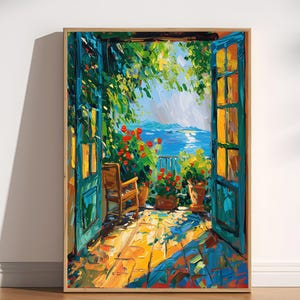 Open Window Henri Matisse Print, Modern Exhibition Print, Vintage ...