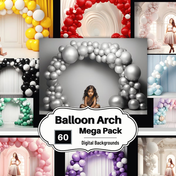 Balloon Backdrop - Etsy