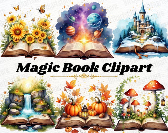 Fairytale Storybook Clipart for Instant Digital Png Download and Use ...