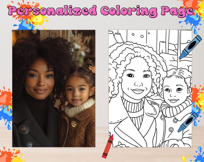 Personalized Coloring Page, Custom Coloring Page, Name Coloring Page ...