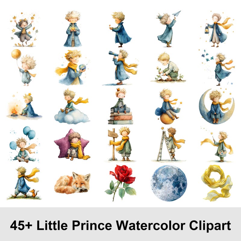 Carte petit prince - Etsy France