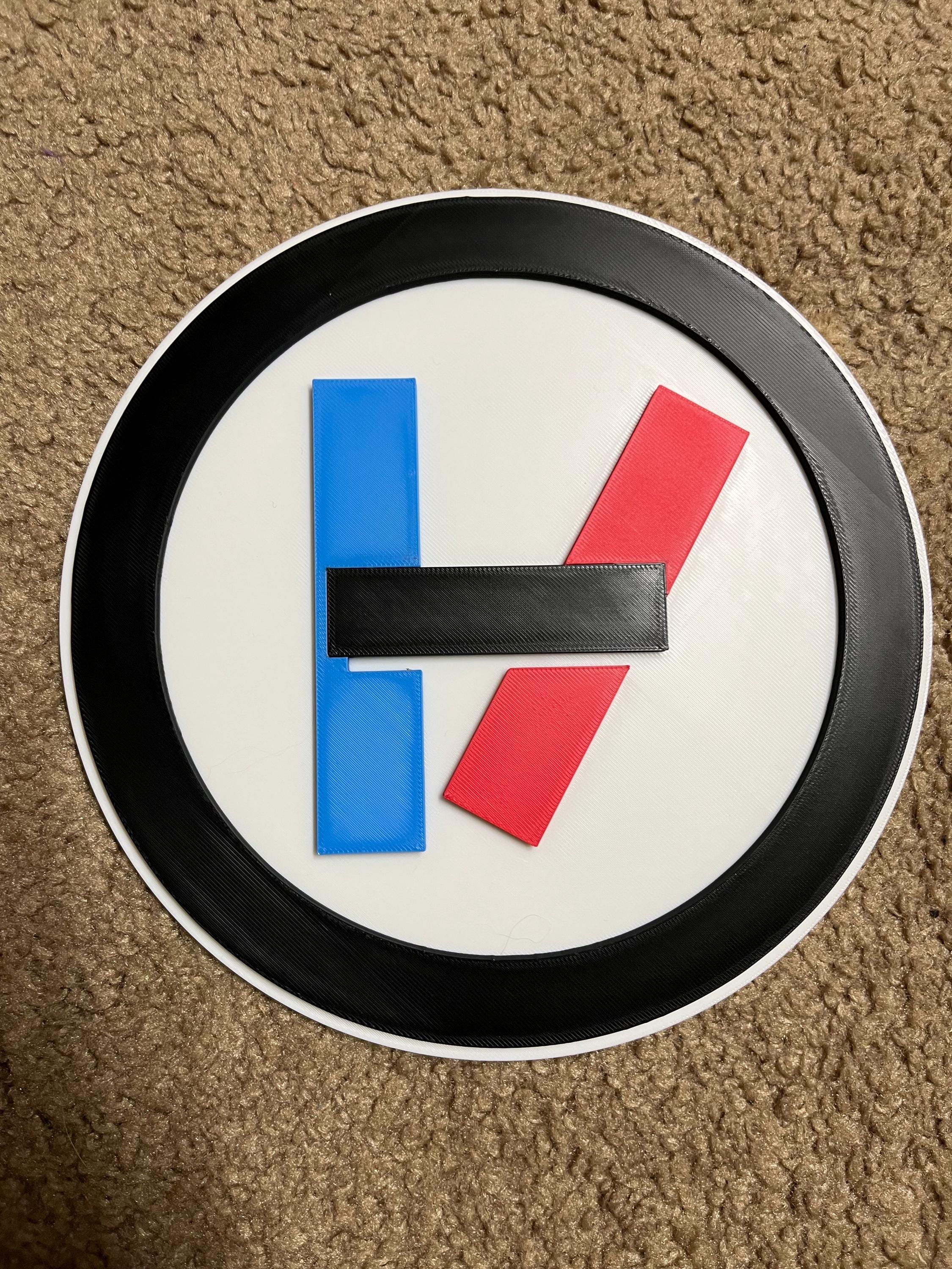 Twenty One Pilots 3D Printed Band Logo From Their Album Clancy - Etsy