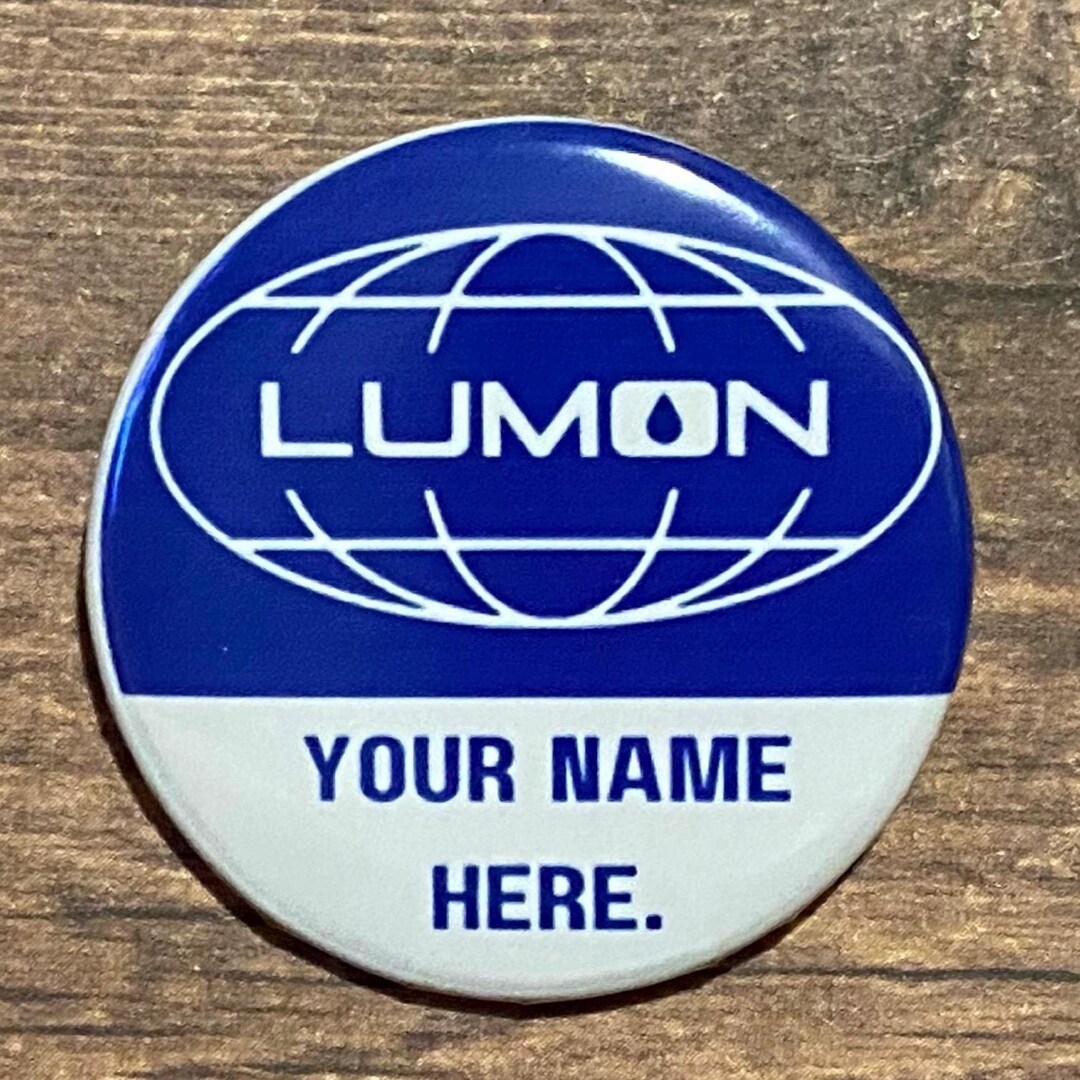 Customize Severance Lumon Inspired Pinback Button Add Your Name to the ...
