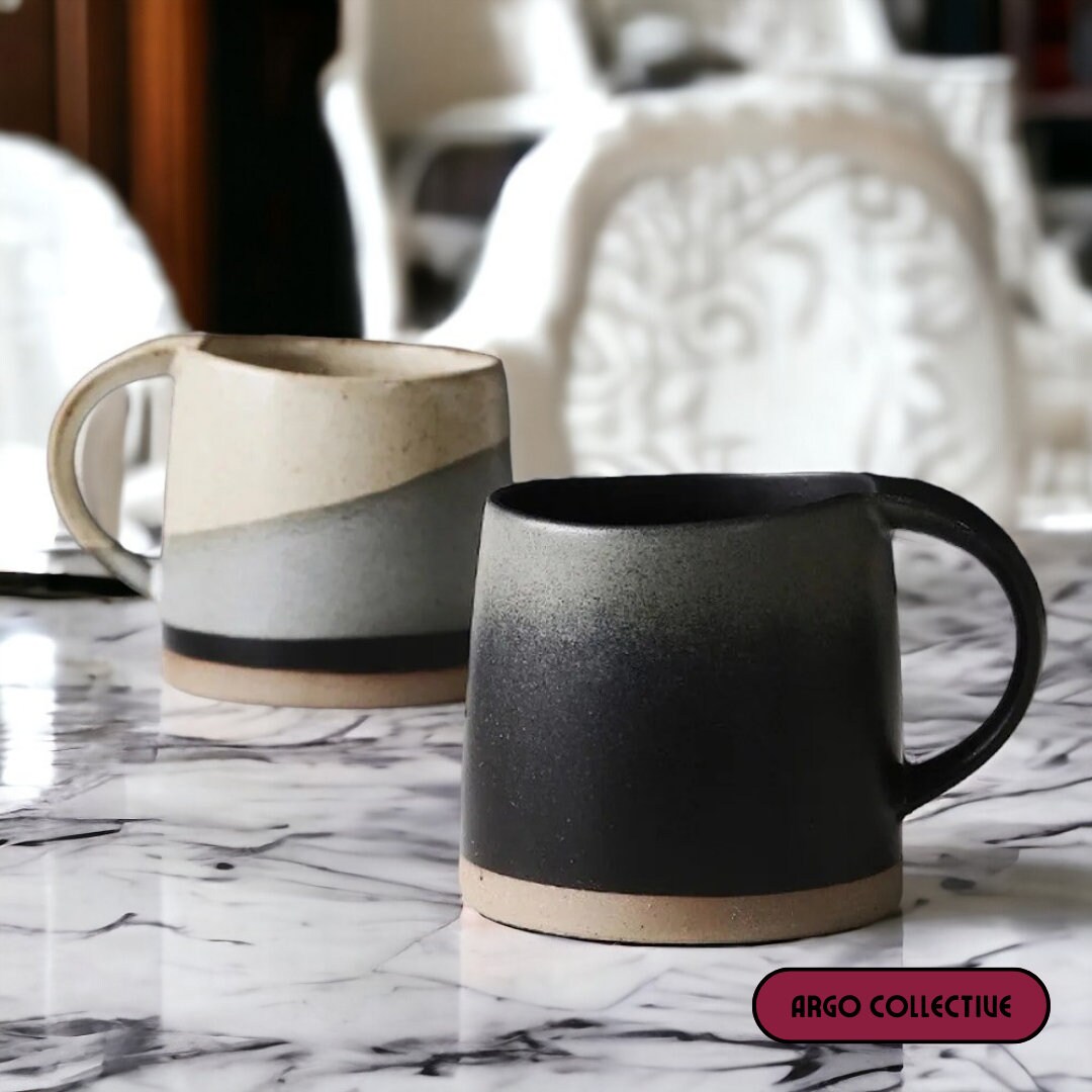 Handmade Rustic Ceramic Mug Handmade Pottery Coffee Mug Kitchen Decor ...