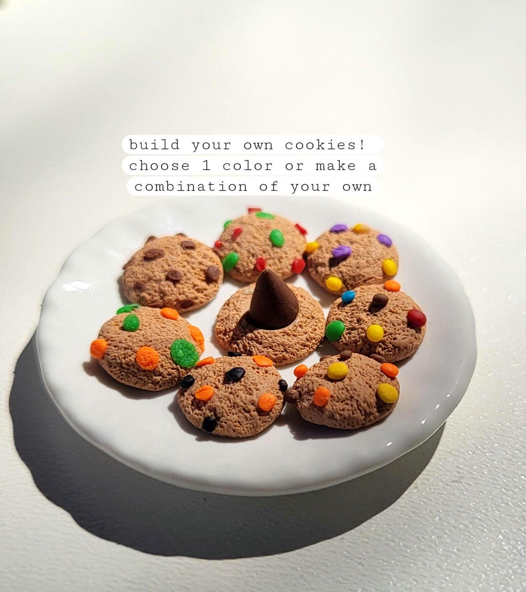 Mini Cookies, 6 Pcs+, Doll Food, Mini Clay Food, Craft Supplies ...