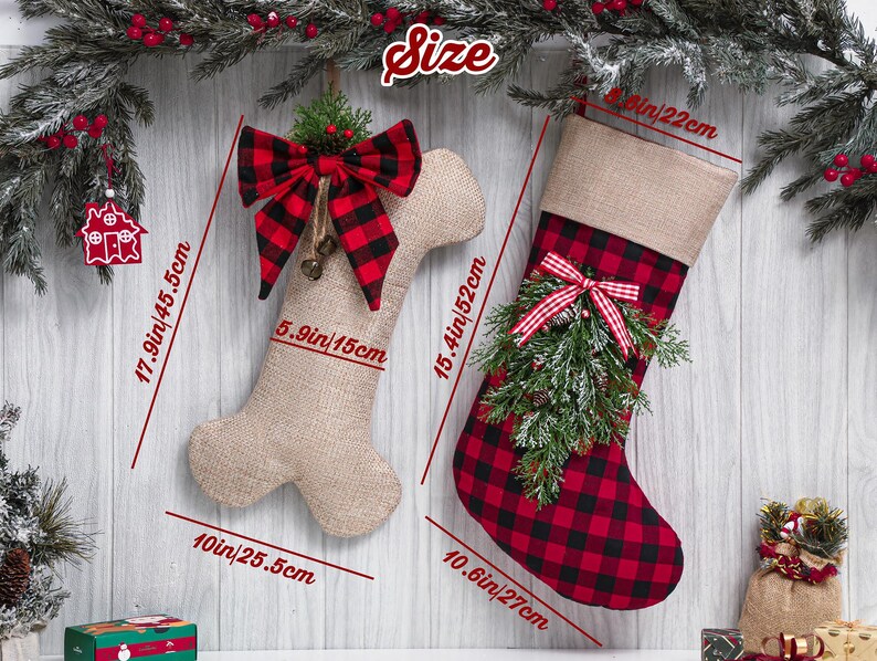 2025 Personalized Bone Christmas Stockings, Christmas Gift,christmas ...