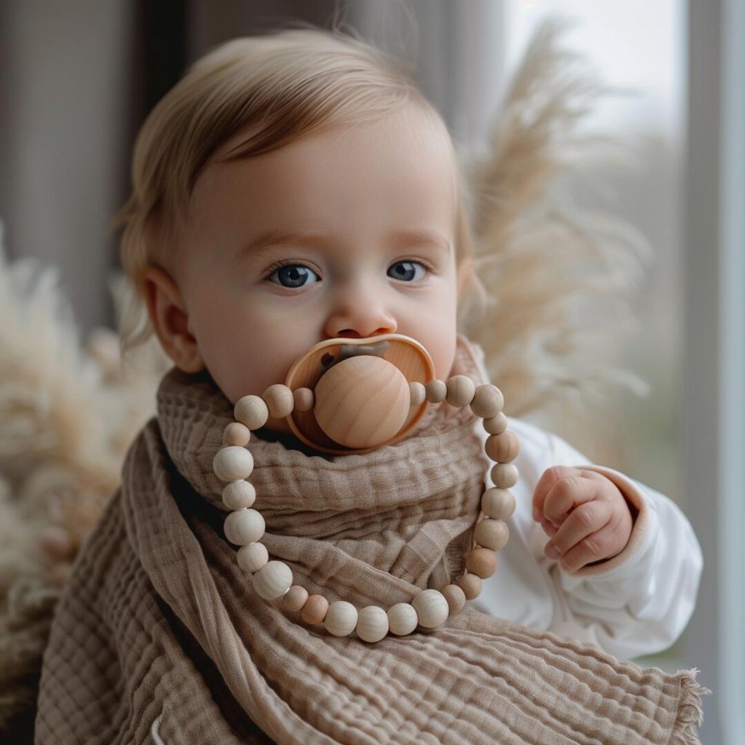 Personalized Pacifier Clip, Pacifier Holder, Binky Clip, Baby Boy Gift ...