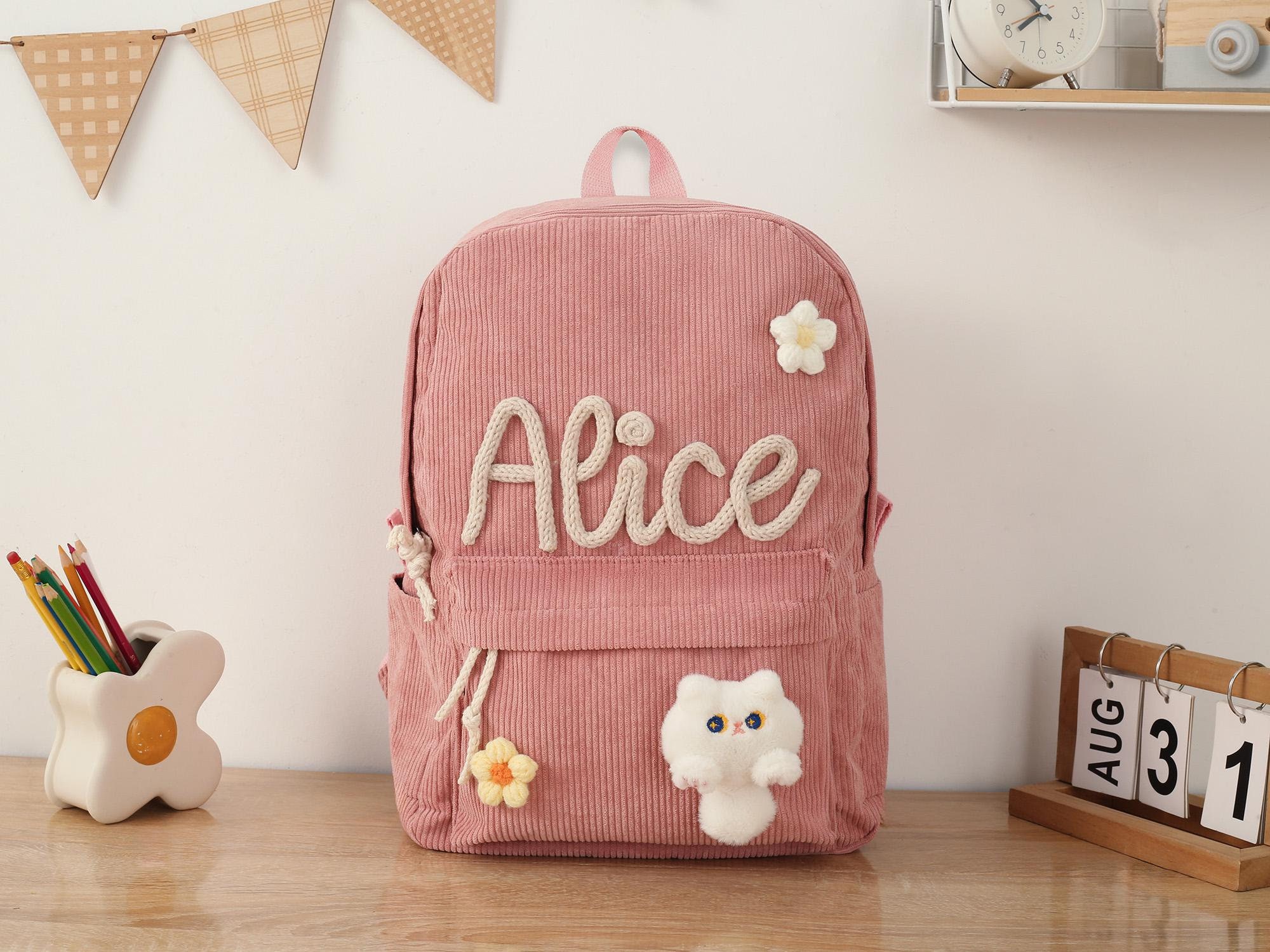 Custom Toddler Backpack, Personalized Kids Backpack With Name, Toddler ...