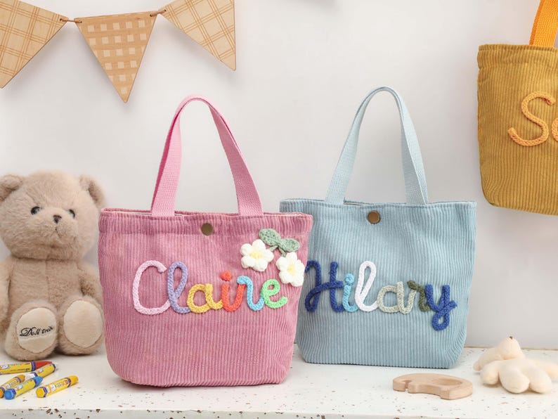 Personalized Name Handbags, Custom Name Handbag as Baby Shower Gifts ...