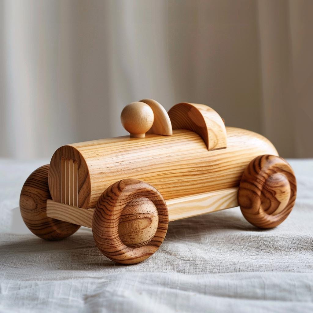 Wooden Toys Car for Toddlers, Handmade Wooden Toy Car Gift for Baby, Unique Handmade Gifts ...