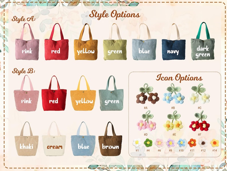 Personalized Name Handbags, Custom Name Handbag as Baby Shower Gifts ...