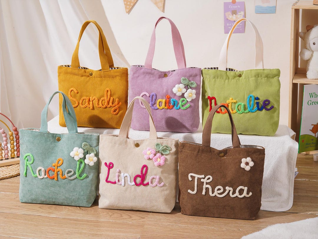 Personalized Name Handbags, Custom Name Handbag as Baby Shower Gifts ...