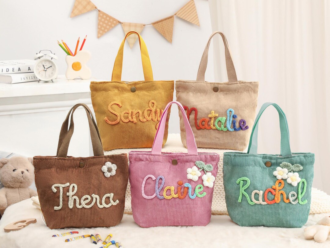 Personalized Name Handbags, Custom Name Handbag as Baby Shower Gifts ...
