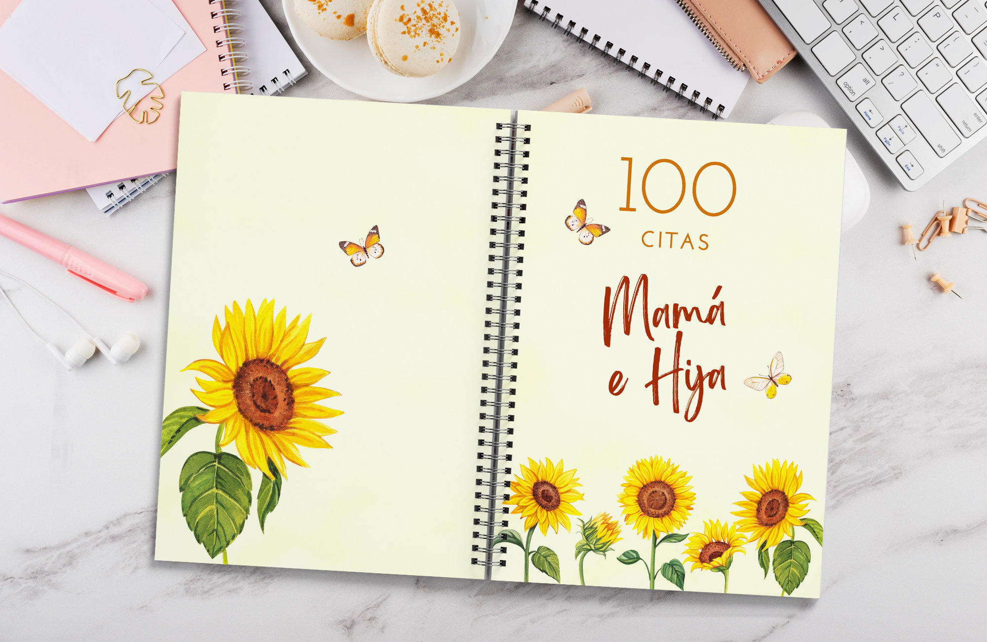 Mamá e hija 100 citas juntas, archivo imprimible 100 citas para mamá e hija, actividades mamá e ...