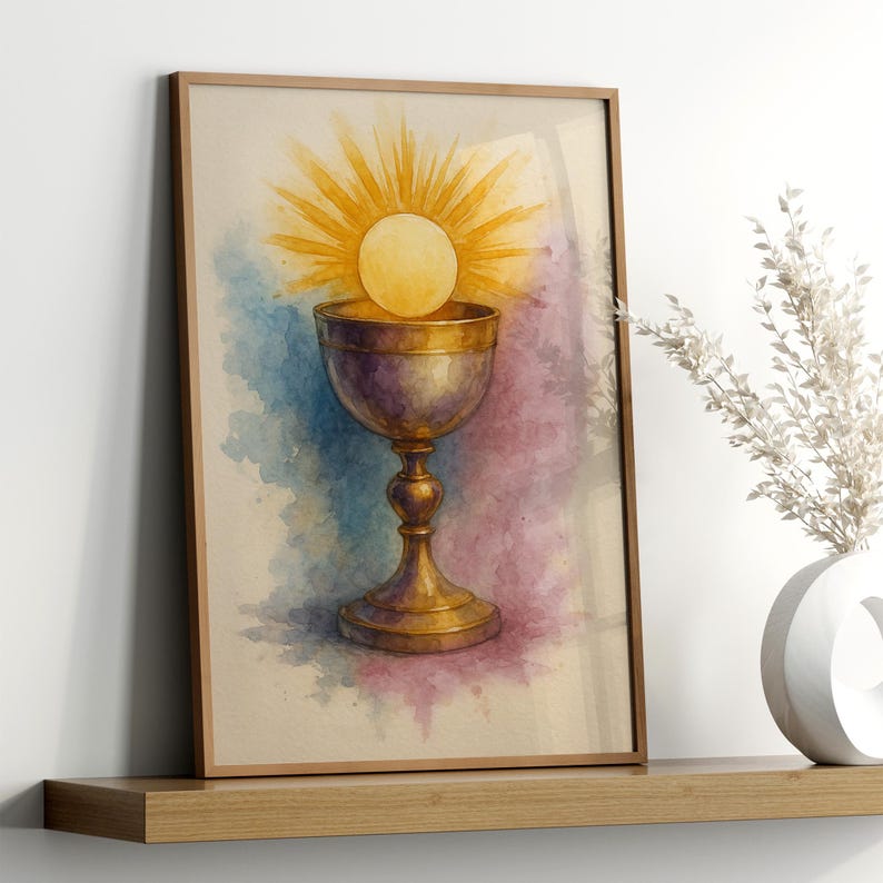 Cáliz de la Sagrada Comunión (descarga digital), Eucaristía cristiana ...