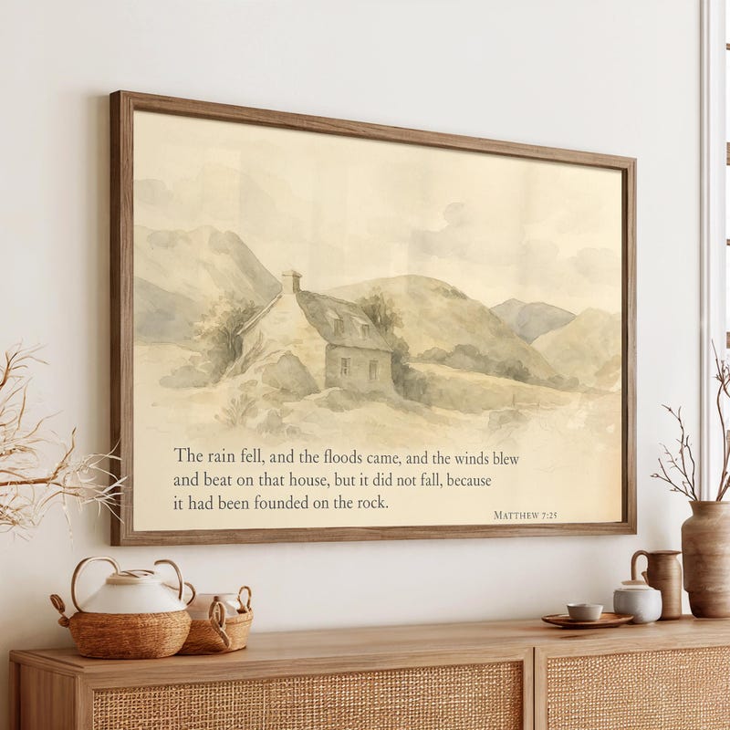 Rustic Christian Wall Art - Etsy