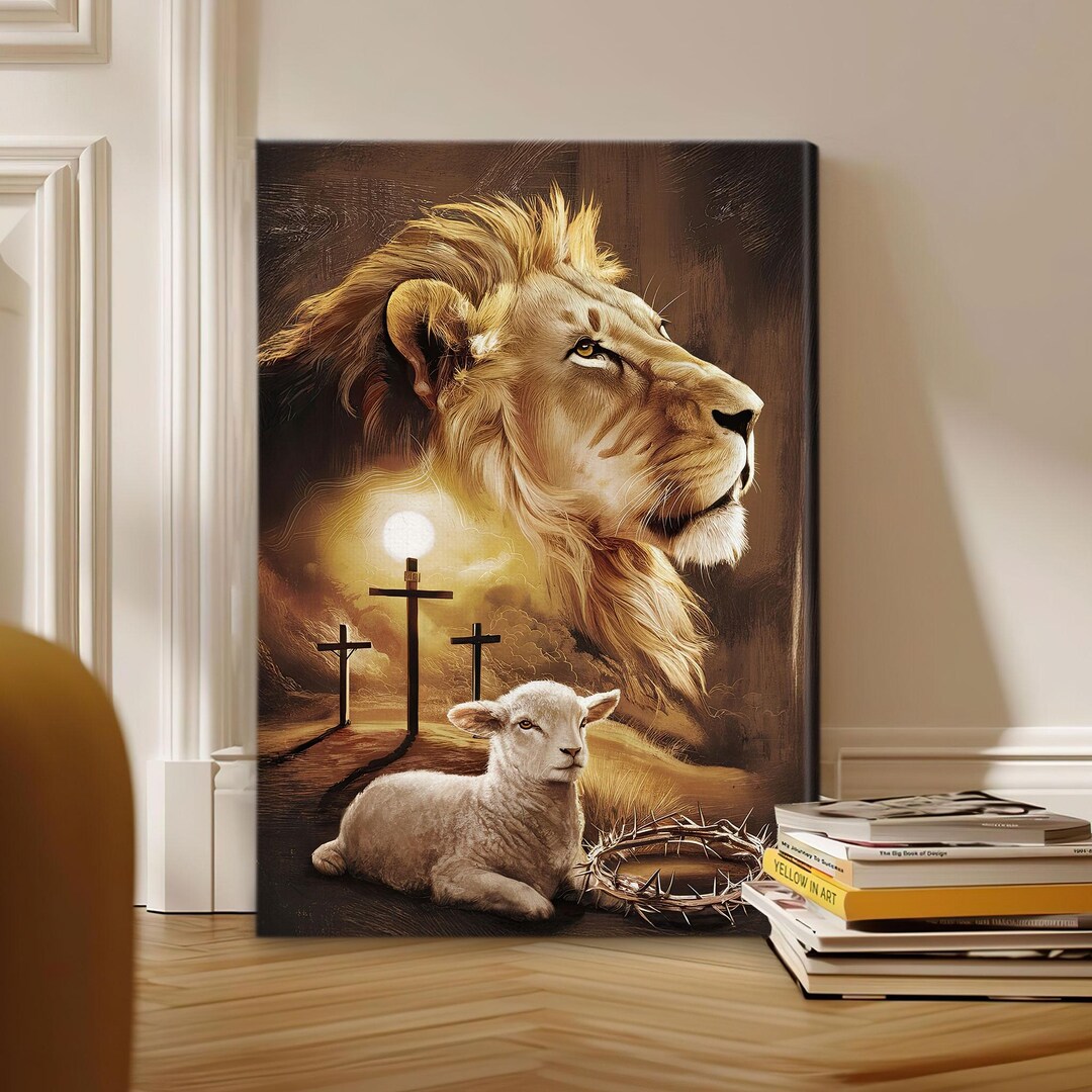 The Lion and the Lamb – A Powerful Testament to Divine Strength ...