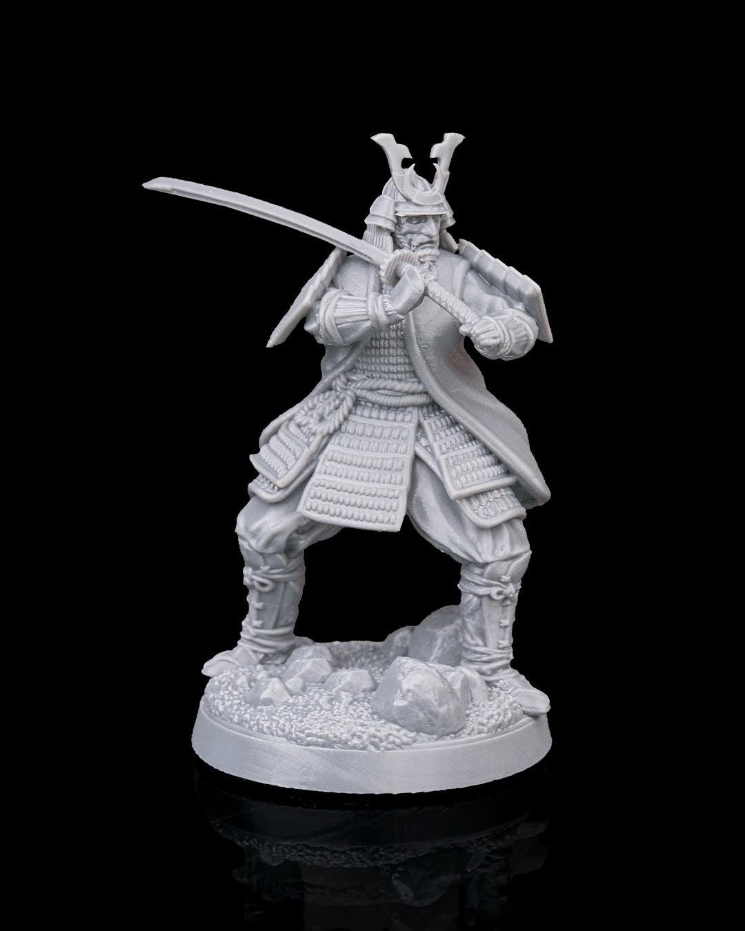 Haruka, the Indomitable Spirit – Samurai Miniature | 35mm and 75mm Set ...
