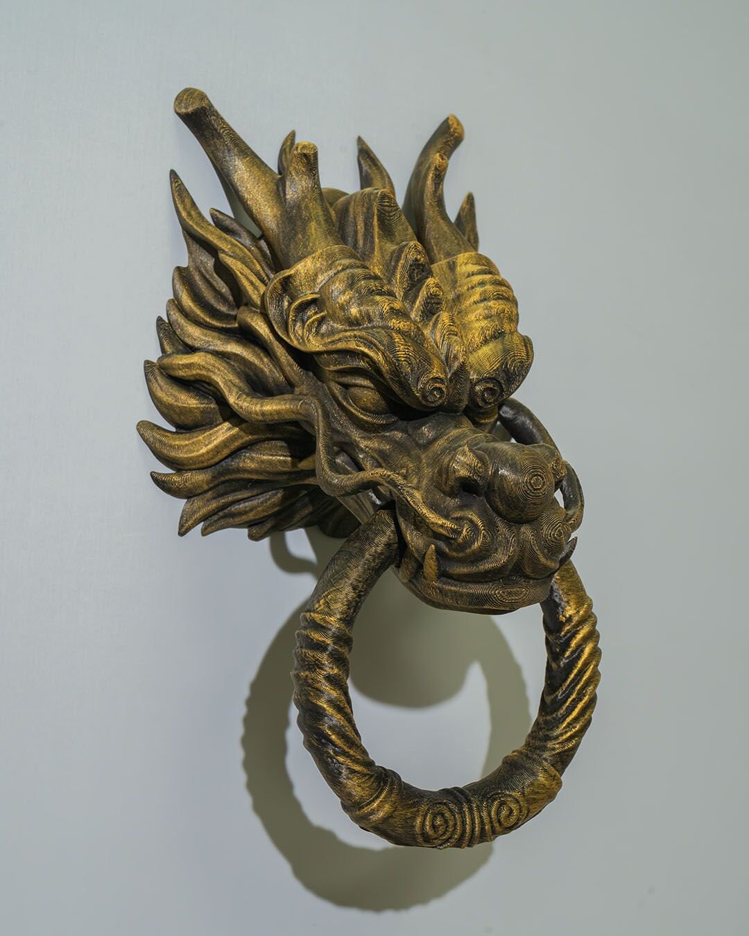 Chinese Dragon Door Knocker - Etsy