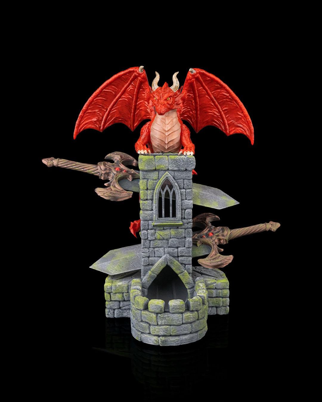 Dragon’s Judgment Dice Tower - Etsy