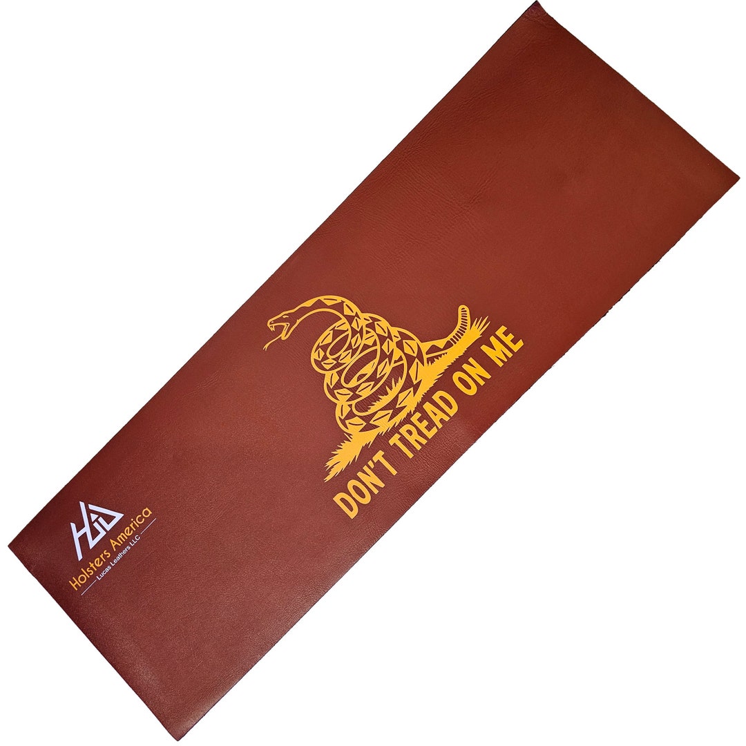 Custom Premium Handmade Pistol LEATHER Mat GUN Rifle Cleaning Mat ...