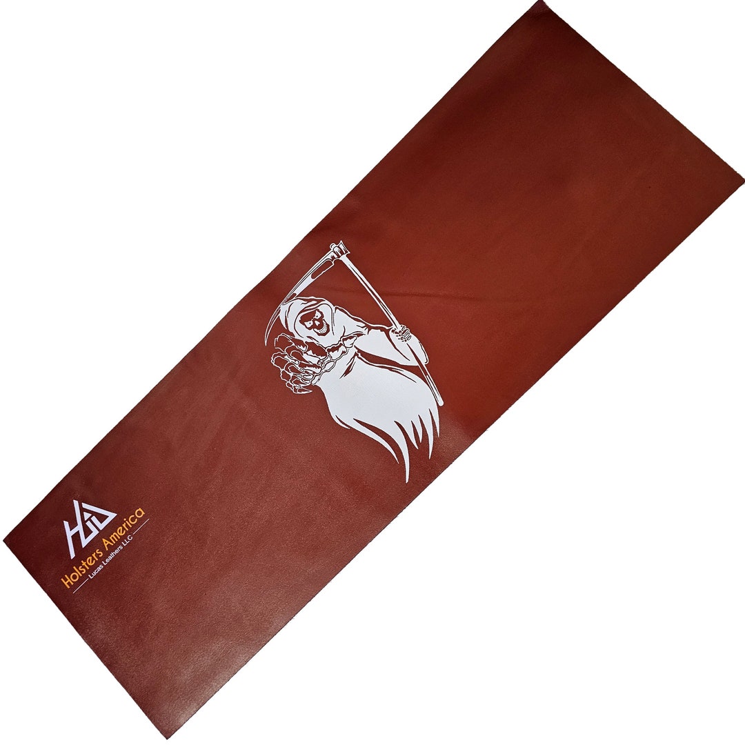 Custom Premium Handmade Pistol LEATHER Mat GUN Rifle Cleaning Mat ...