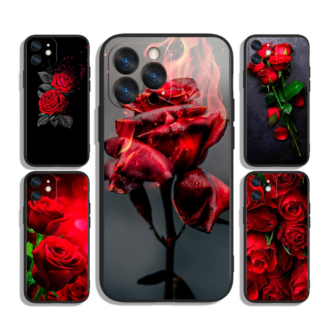 Red Roses Phone Case | Elegant Floral Design | Compatible With iPhone ...