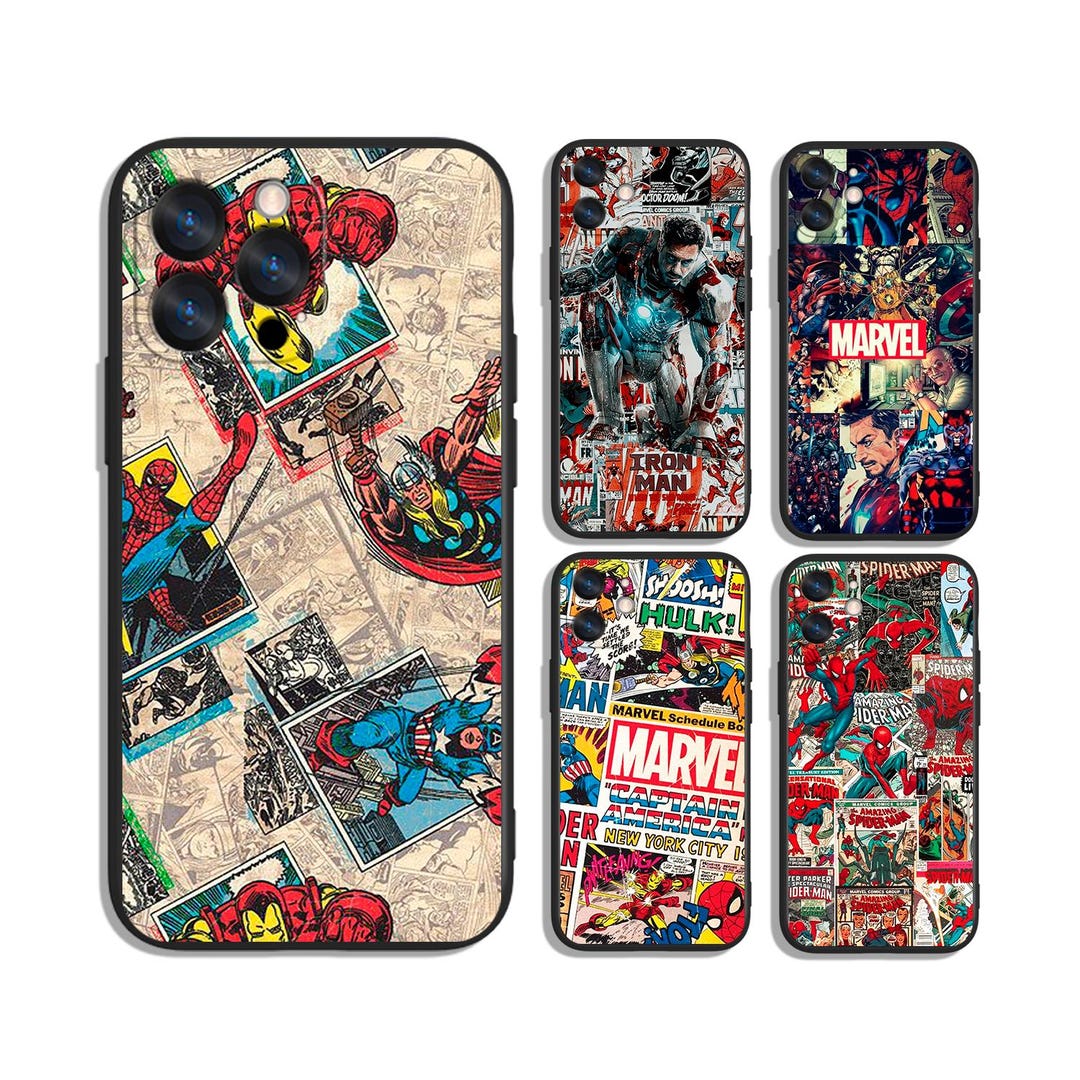 Avengers Marvel Comics Superhero Classic Team Art Protective Custom ...