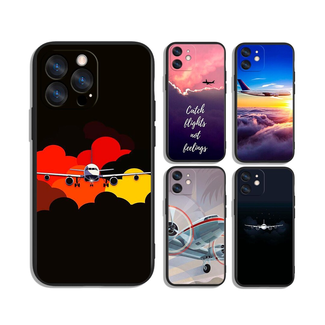 Airplane Jet Pilot Flying Adventure Saga Protective Custom Phone Cases ...