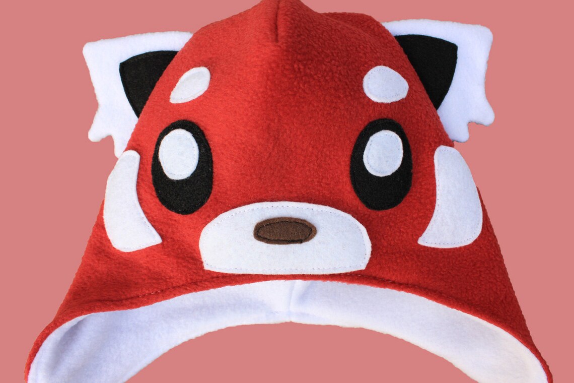 Red Panda Hat PDF Sewing Pattern and Tutorial - Etsy