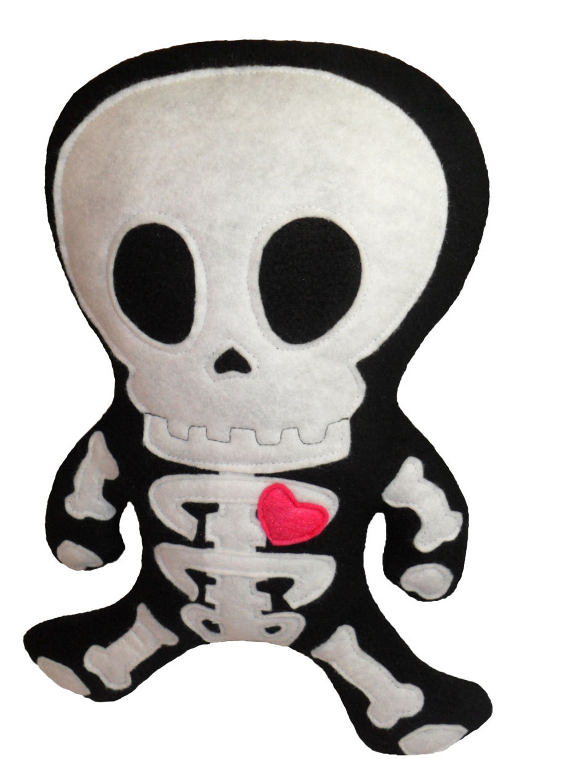 Charlie the Skeleton Plush - PDF Pattern and Full Tutorial - Etsy