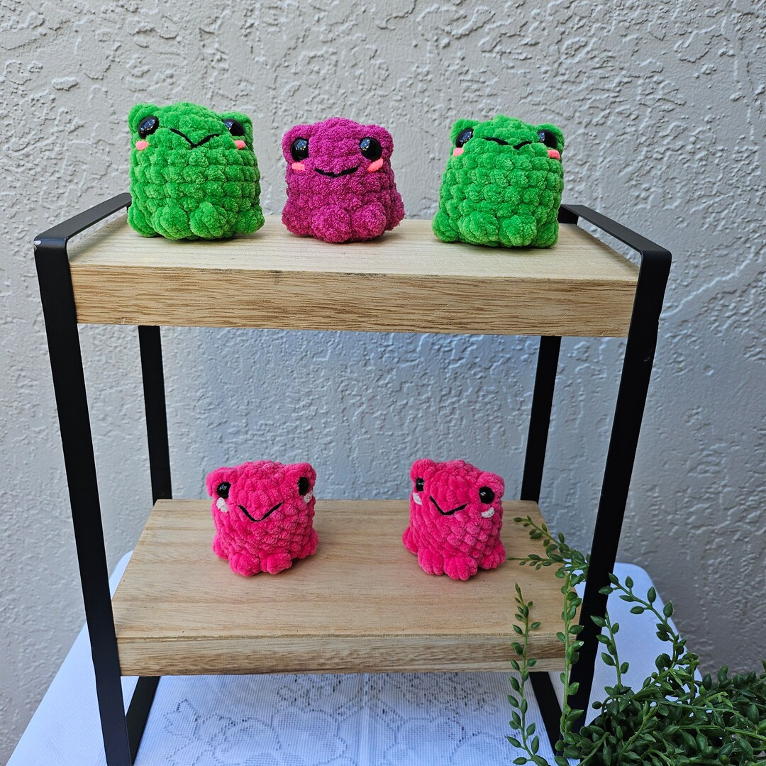 Pocket Frogs Galore Different Colors Custom Orders Plushies Soft Gift ...