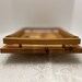 Handmade Wooden Serving Tray, Unique Handles Design, Artisan Tray ...