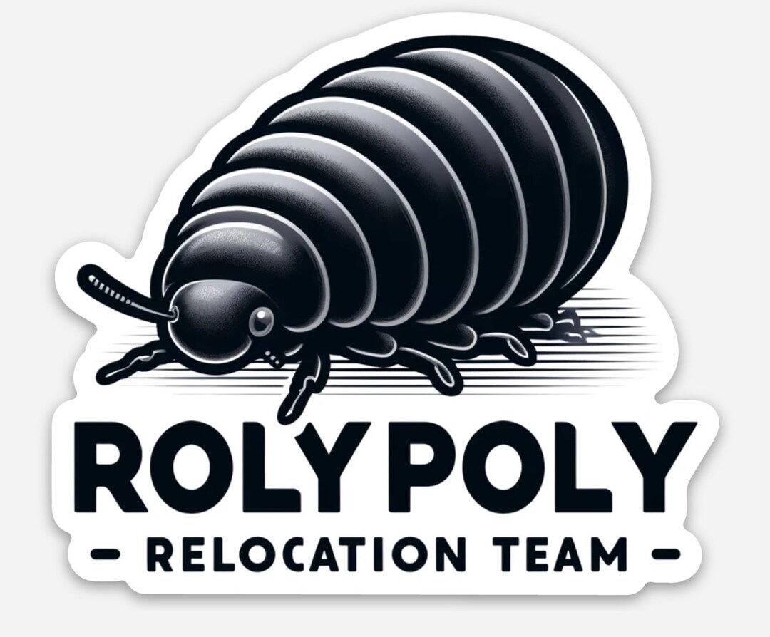 Roly Poly Relocation Team Vinyl Decal Sticker - Etsy