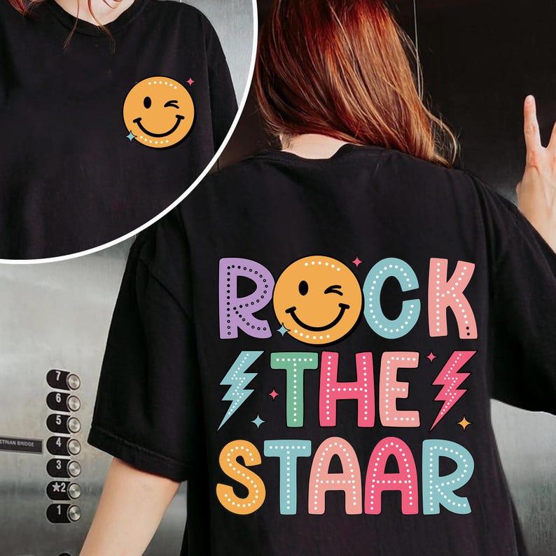 Rock the Syaar Png Svg, Cute Testing Week Shirt Design, Texas Teacher ...
