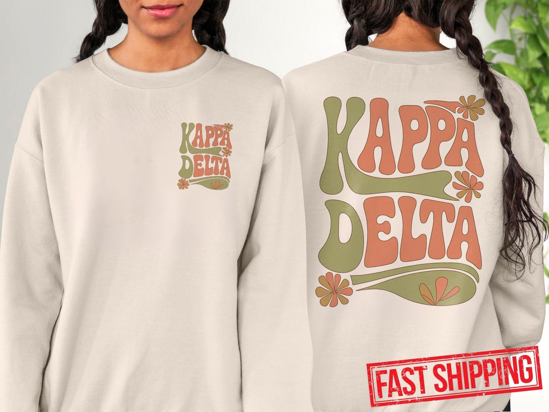 Kappa Delta Oversized Shirt, Kappa Delta Flower Market Hoodie, Kaydee ...