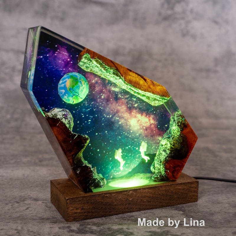 Space Lamp - Etsy