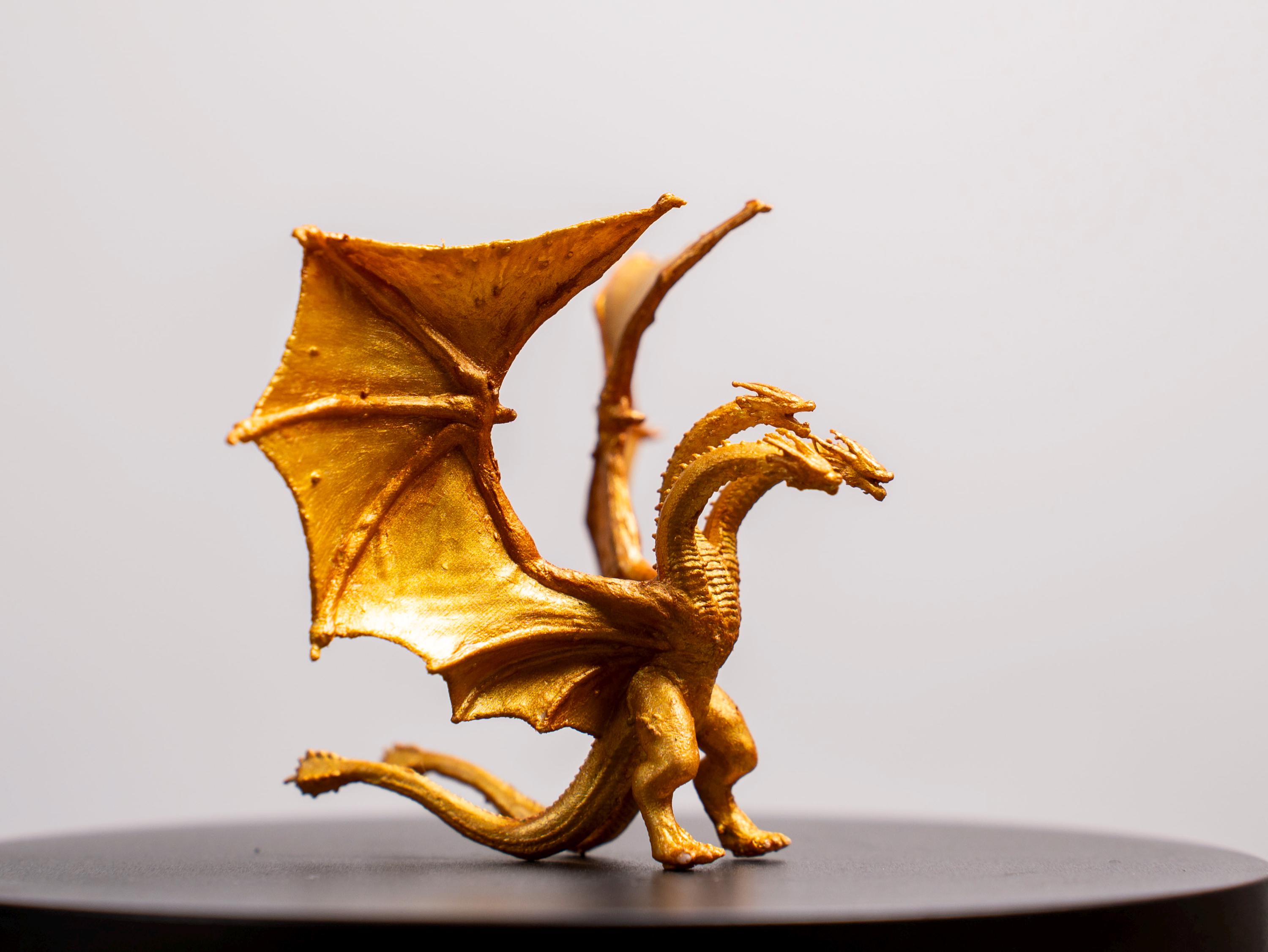 King Ghido.rah. Figure Handmade, Mini Resin Handmade Figure - Etsy